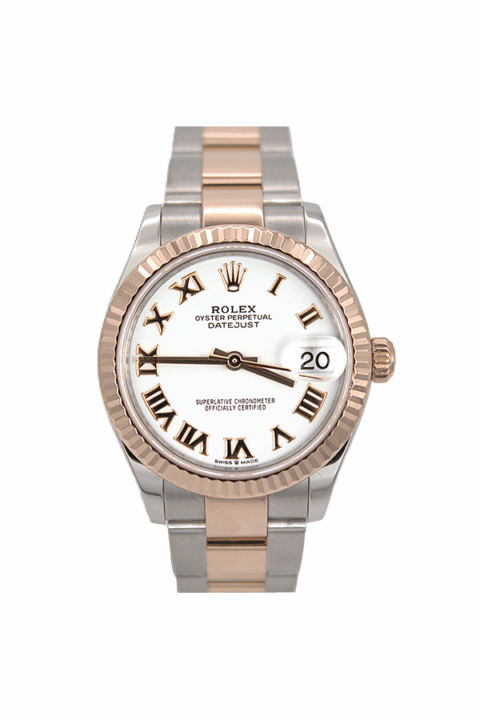 Rolex Two-Tone Stainless & Rose Gold Midsize Datejust | Hal Martin's ...