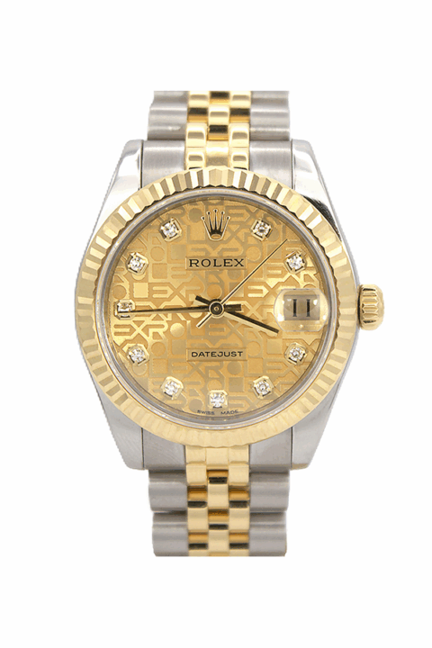 Rolex Two-Tone Mide-Size Datejust | Hal Martin's Watch and Jewelry Co.